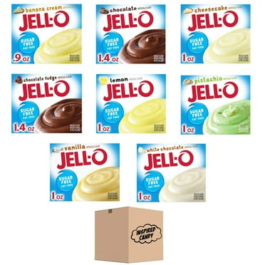 Jell-O Individual Sugar Free Chocolate Pudding Snack Cups, 8 Ct Value ...