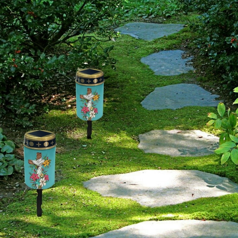 Cemetery Solar Memorial Light Solar Christmas Lights Cemetery