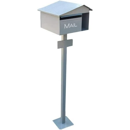 Galvanised Steel Outdoor Mailboxes, Vertical Mail Letter Post Box ...