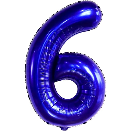 Giant, Navy Blue 8 Balloon Number - 40 Inch | Navy Blue 8 Birthday ...