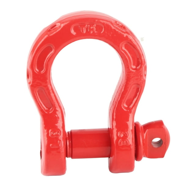 Towing Clevis,D Ring Shackle 8T/17637lbs Winch Shackle Winch Tow ...