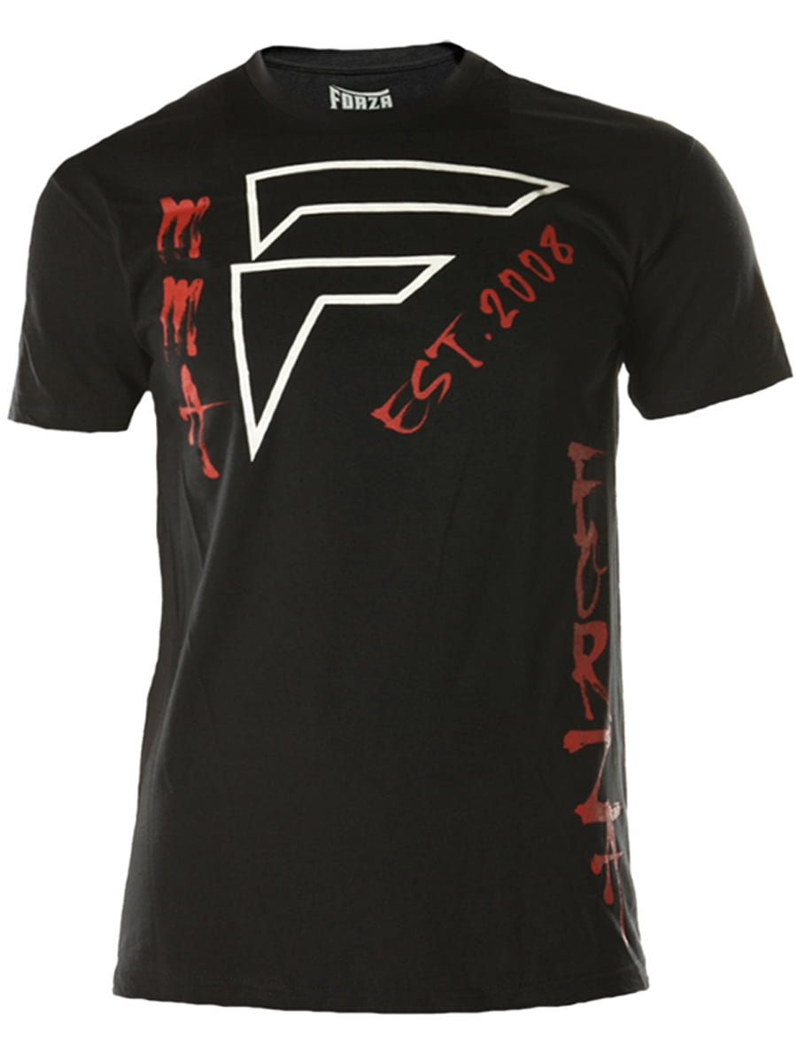 Forza Sports - Signature MMA T-Shirt - Black - Walmart.com - Walmart.com