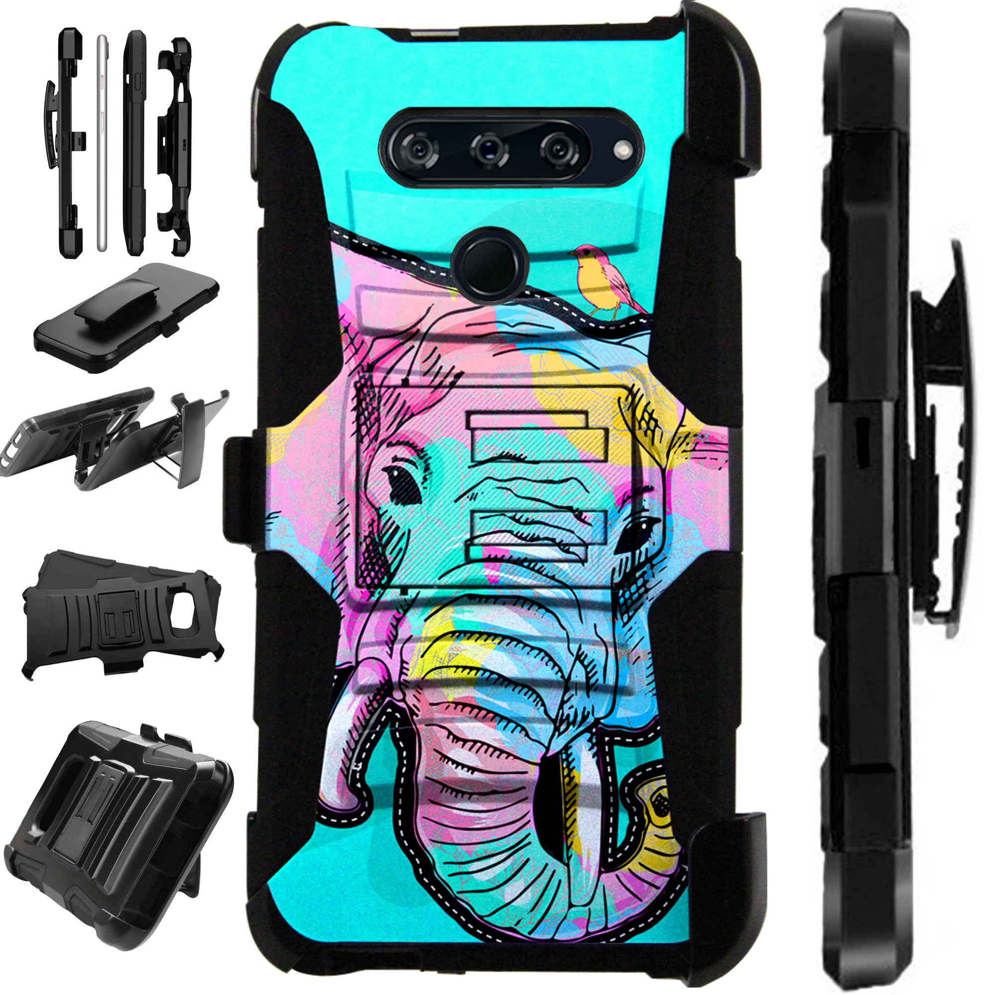 WORLD ACC LuxGuard Holster Case Compatible with LG K51 | LG Reflect ...