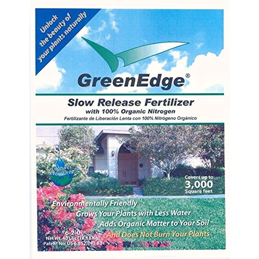 Greenedge Slow Release Fertilizer 6-2-0 3000 Sq. Ft. Granules Organic ...