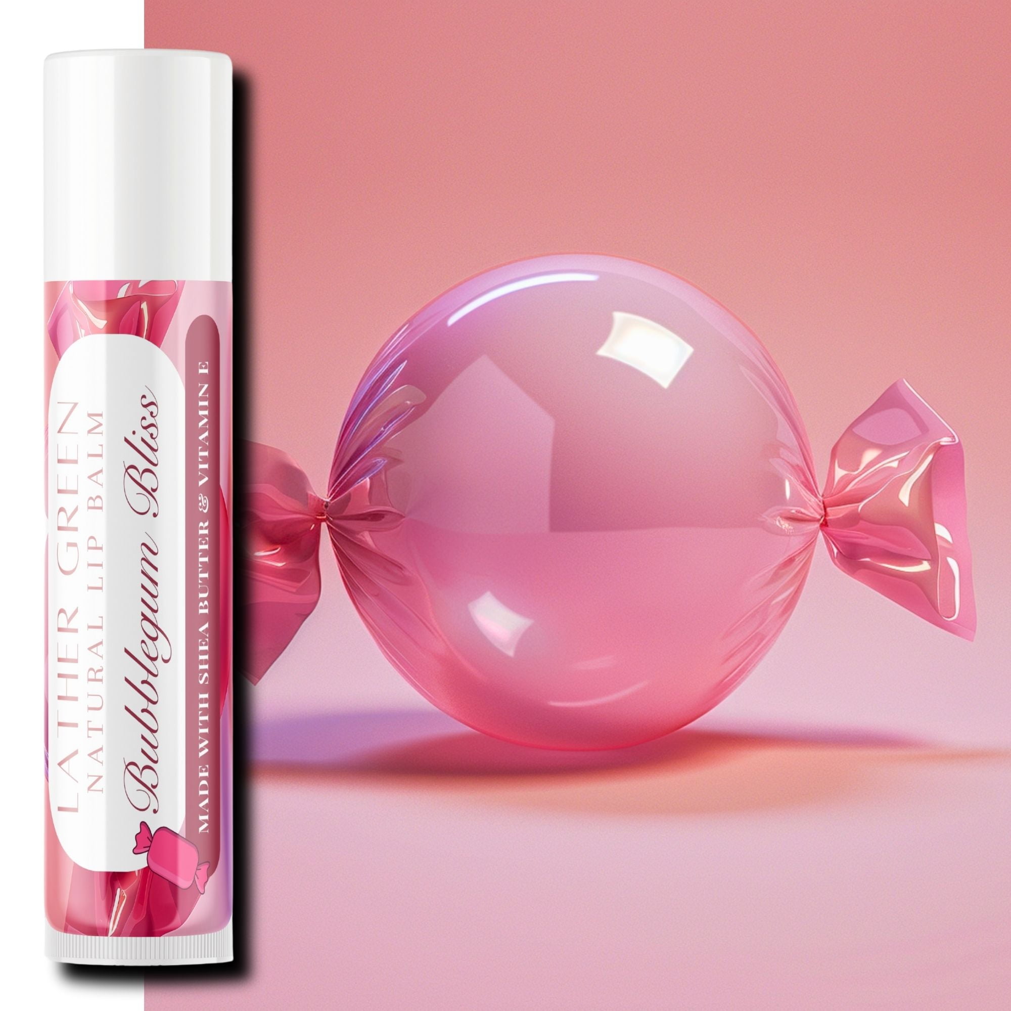 Click here for Lather Green Bubblegum Bliss Natural Lip Balm  Pac... prices