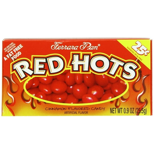 Ferrara Candy Red Hots Candy, 24 ea - Walmart.com - Walmart.com