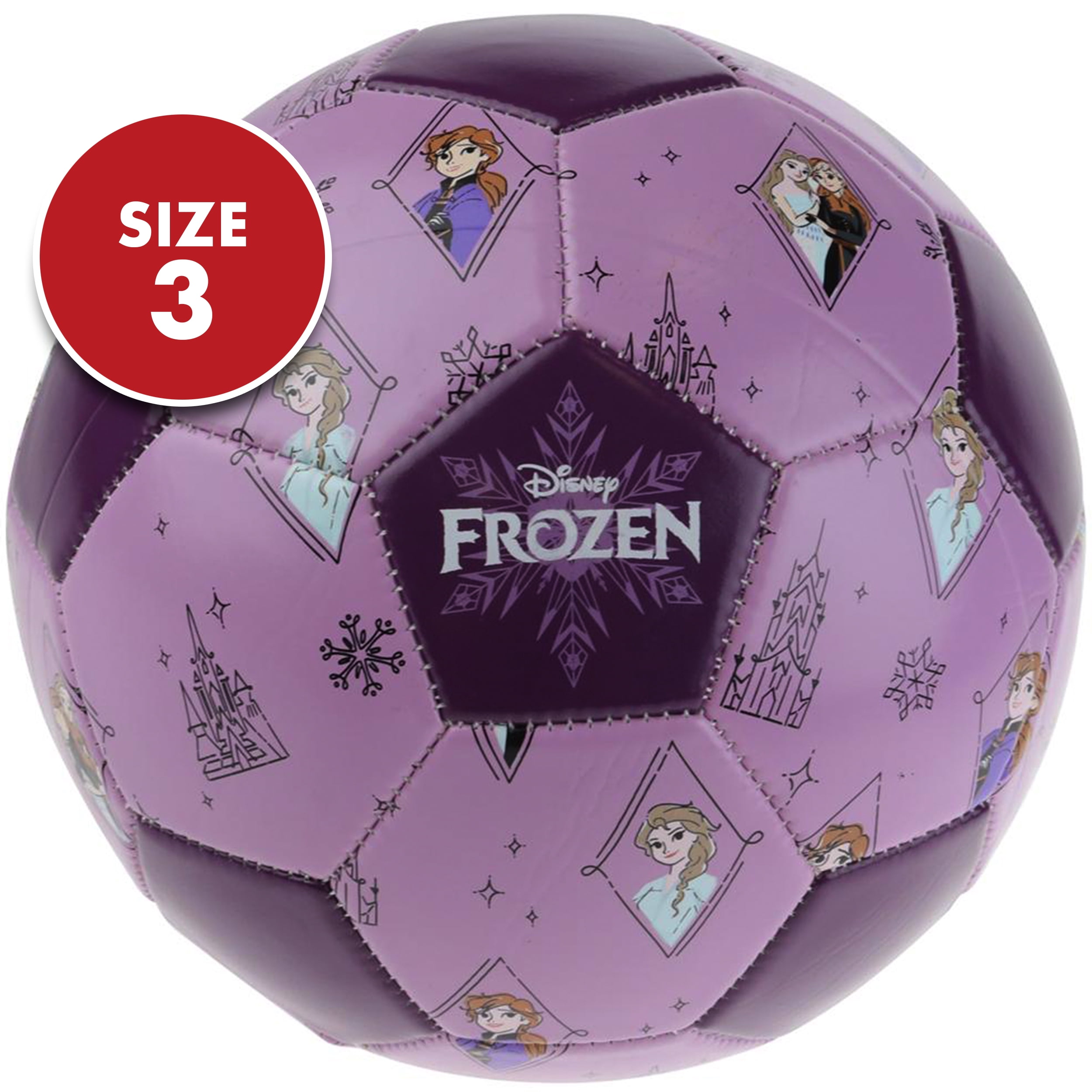 Disney Frozen Characters Soccer Ball, Size 3 - Walmart.com