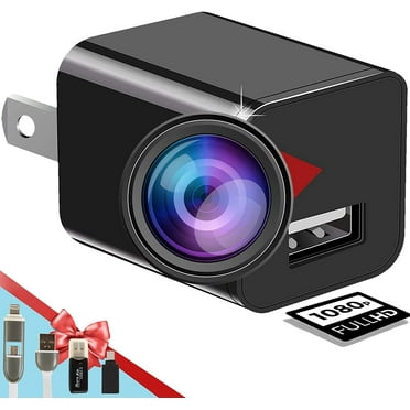 Mini Spy PLUG Hidden Camera, Motion Detection, 1080P HD, USB Phone ...
