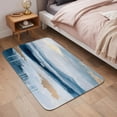 Abstract Scenery Art Front Door Mat Indoor Entrance, Mountain Lake Sky ...