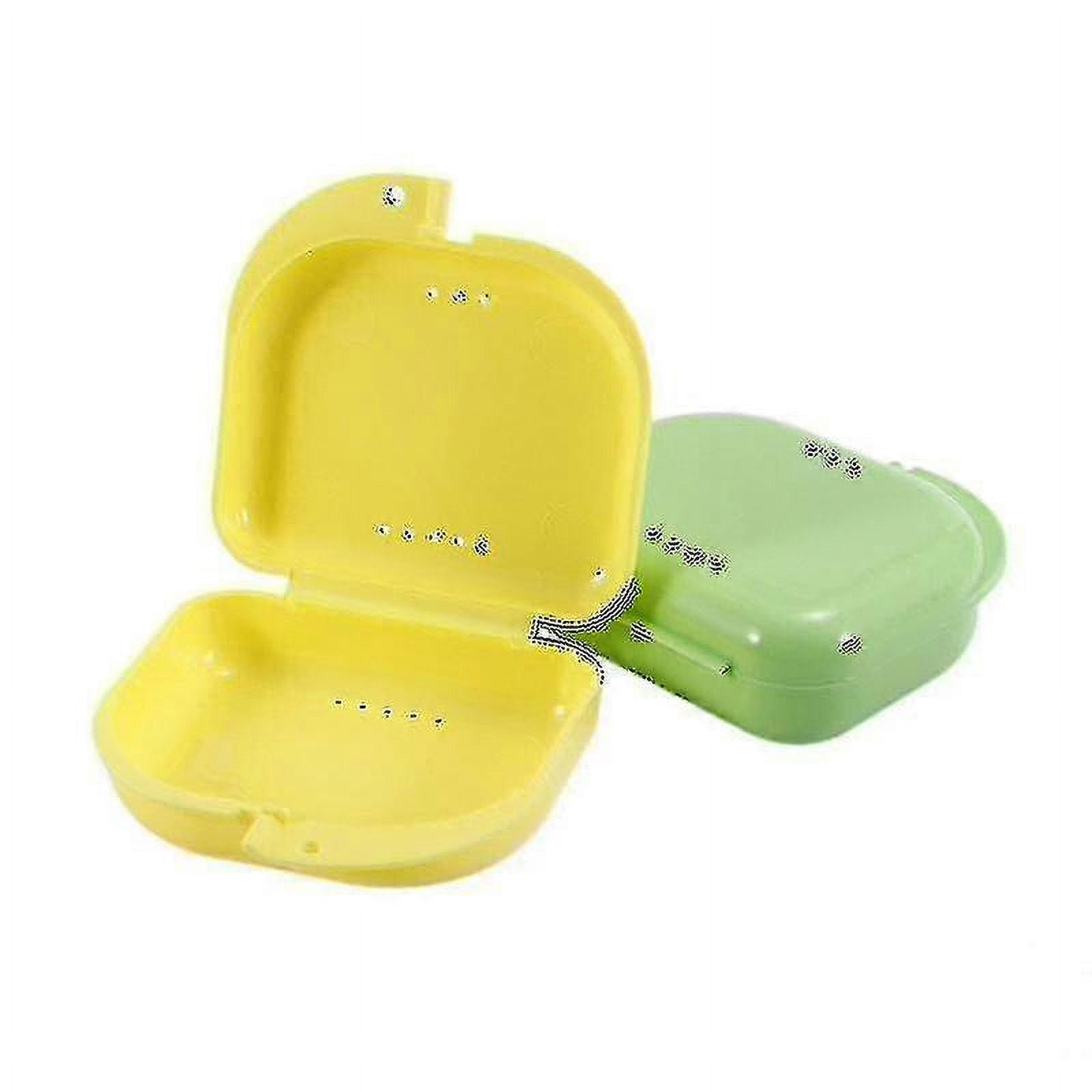 False Teeth Storage Box With Hanging Net Container Teeth Holder Free ...