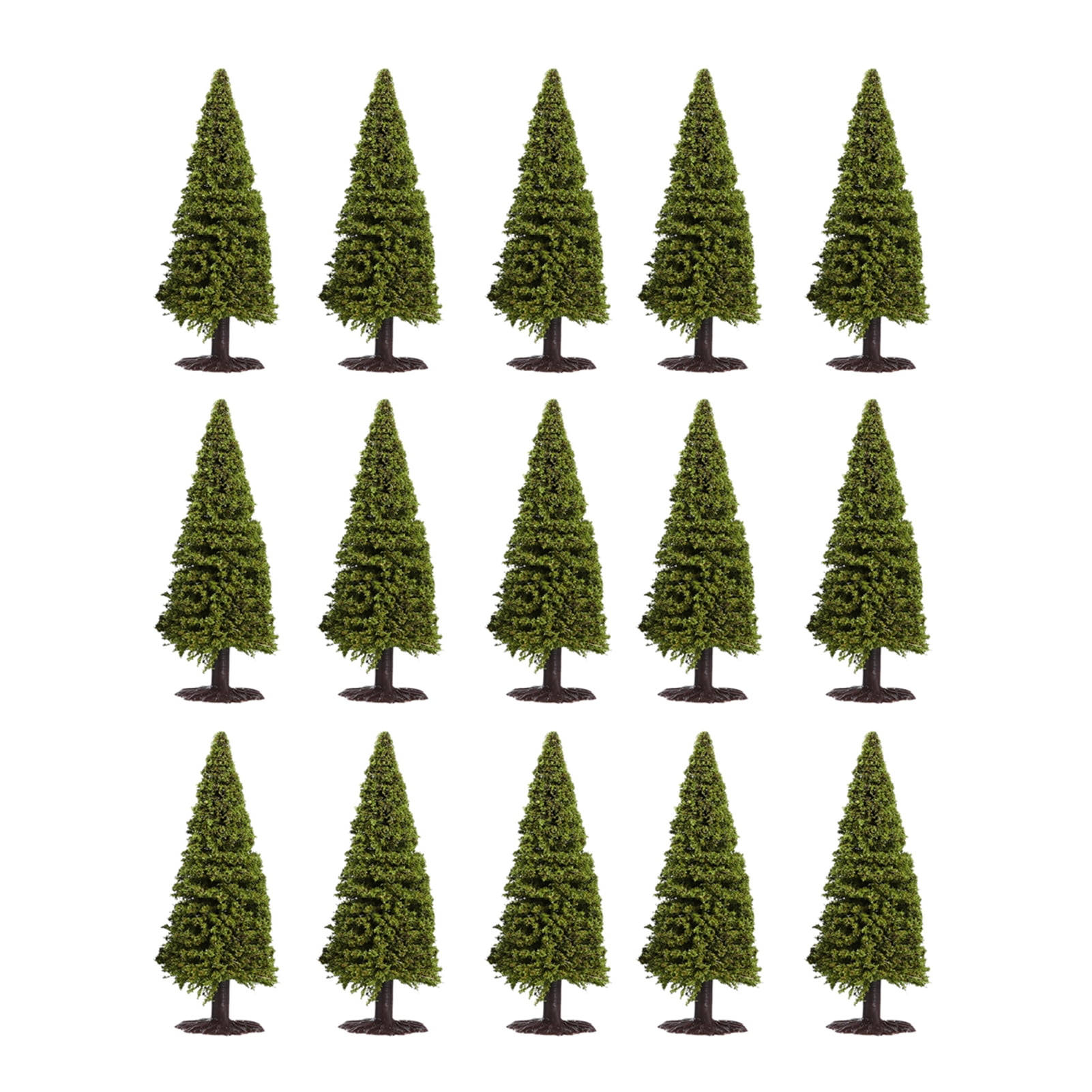Enhance Your Model Train Scenery with Skindy's 15-Piece Cedar Tree ...