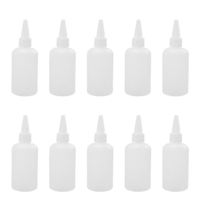 20 Pcs Squeezing Bottles Dispensing Bottle Caulking Bottles Plastic ...