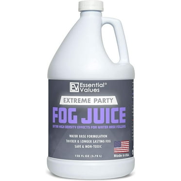 FogWorx Fog Juice - 1 Half Gallon of Organic Fog Fluid (64 oz) - Medium ...