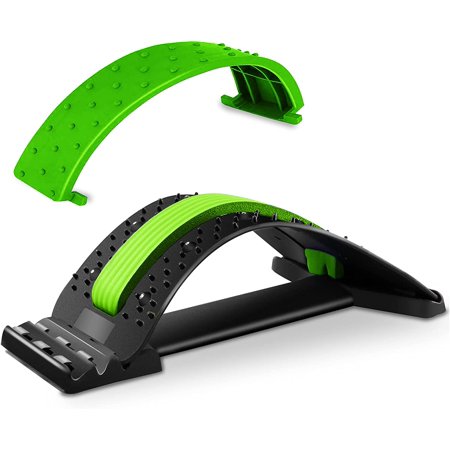 Back Stretcher, Back Posture Massager with Magnet, Multi Level Lumbar ...