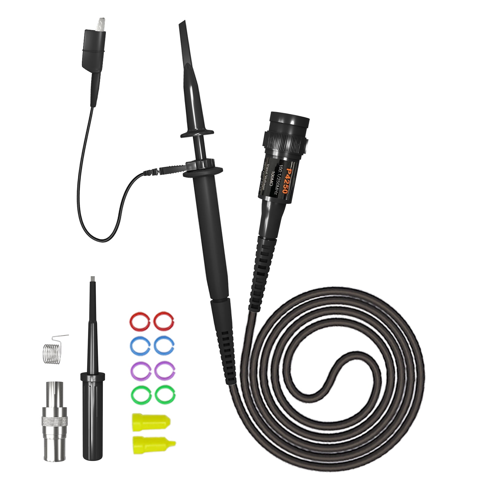 ELECTCHN High Voltage Oscilloscope Probe P4250 100:1 2KV 250MHz ...