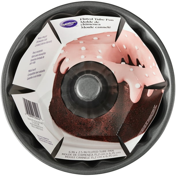 Wilton Fluted Tube Pan, 6 Inch - Walmart.com - Walmart.com