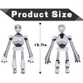 The Wild Robot Plush Toy, 13.7in Adjustable Robot Plush Toy, Soft Robot ...