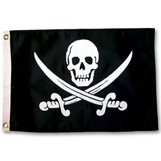 Pirate Jack Rackham Outdoor Garden Flag 12X18in - Walmart.com - Walmart.com