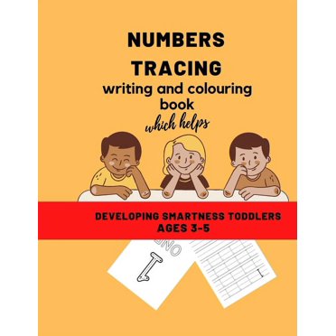 number tracing worksheets Ages 3+: trace numbers practice workbook for ...