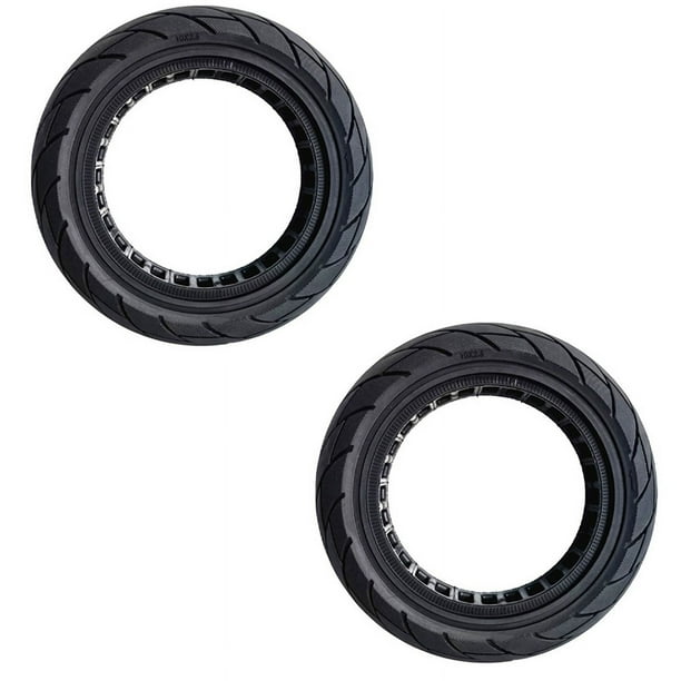 2X 10X2.50-6.5 Hollow Solid Tire MAX G30 Electric Scooter 60/70-6.5 ...