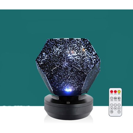 Bluetooth Star Projector, Night Lights for Kids 360-Degree Rotating ...