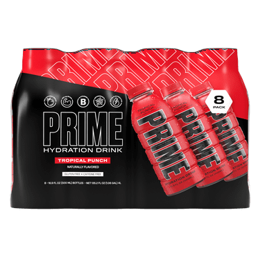 Prime Hydration with BCAA Blend for Muscle Recovery Lemon Lime (12 ...