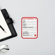 Emergency Pet Rescue Labels - Walmart.com