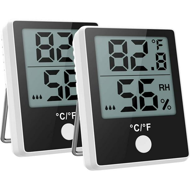Indoor Hygrometer Thermometer, Digital Temperature Humidity Monitor ...