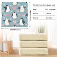 Cartoon Penguins and Love Kitchen Cloth Dish Towels for Drying Washing ...