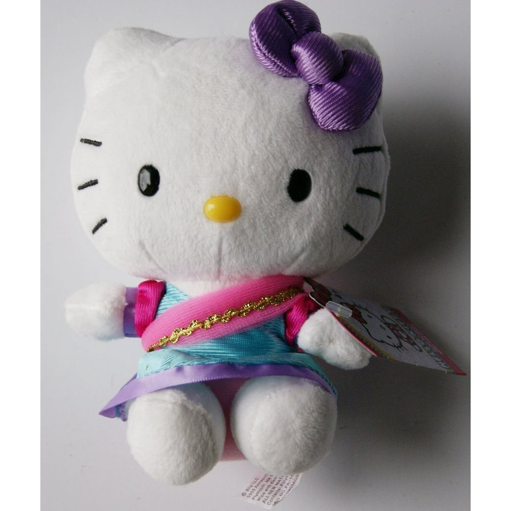 Hello Kitty Mini Plush Doll in Sari - 6" - Walmart.com - Walmart.com