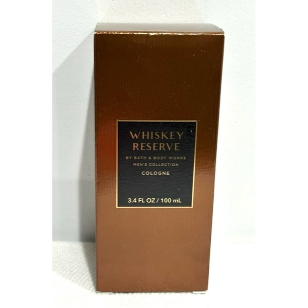 Bath & Body Works Whiskey Reserve Cologne Men's Collection, 3.4 fl oz ...