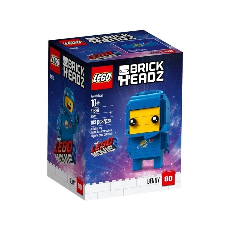 LEGO BrickHeadz The Lego Movie 2 Benny (41636) - Walmart.com - Walmart.com