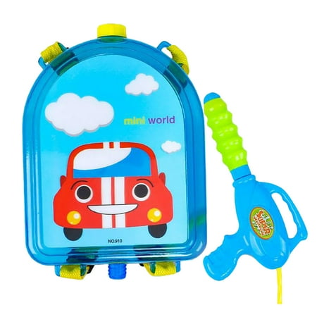 Mikilon Children'S Backpack Toy Beach Water Spray Pull-Out Summer ...