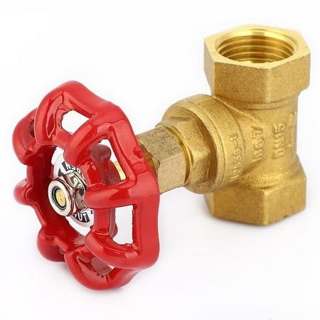 Stop Valve Female Thread Valve DN15 G1/2in Brass Globe Shut Off Valve ...