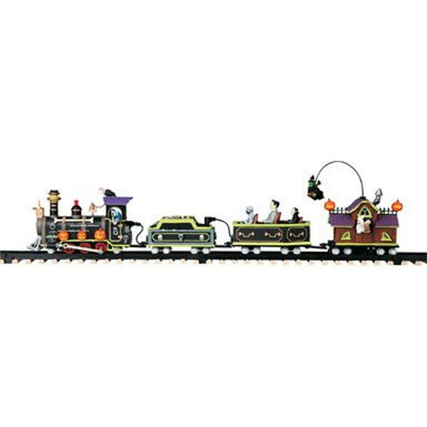 Lemax 94954 SPOOKY TOWN EXPRESS TRAIN SET Battery Operated Halloween ...