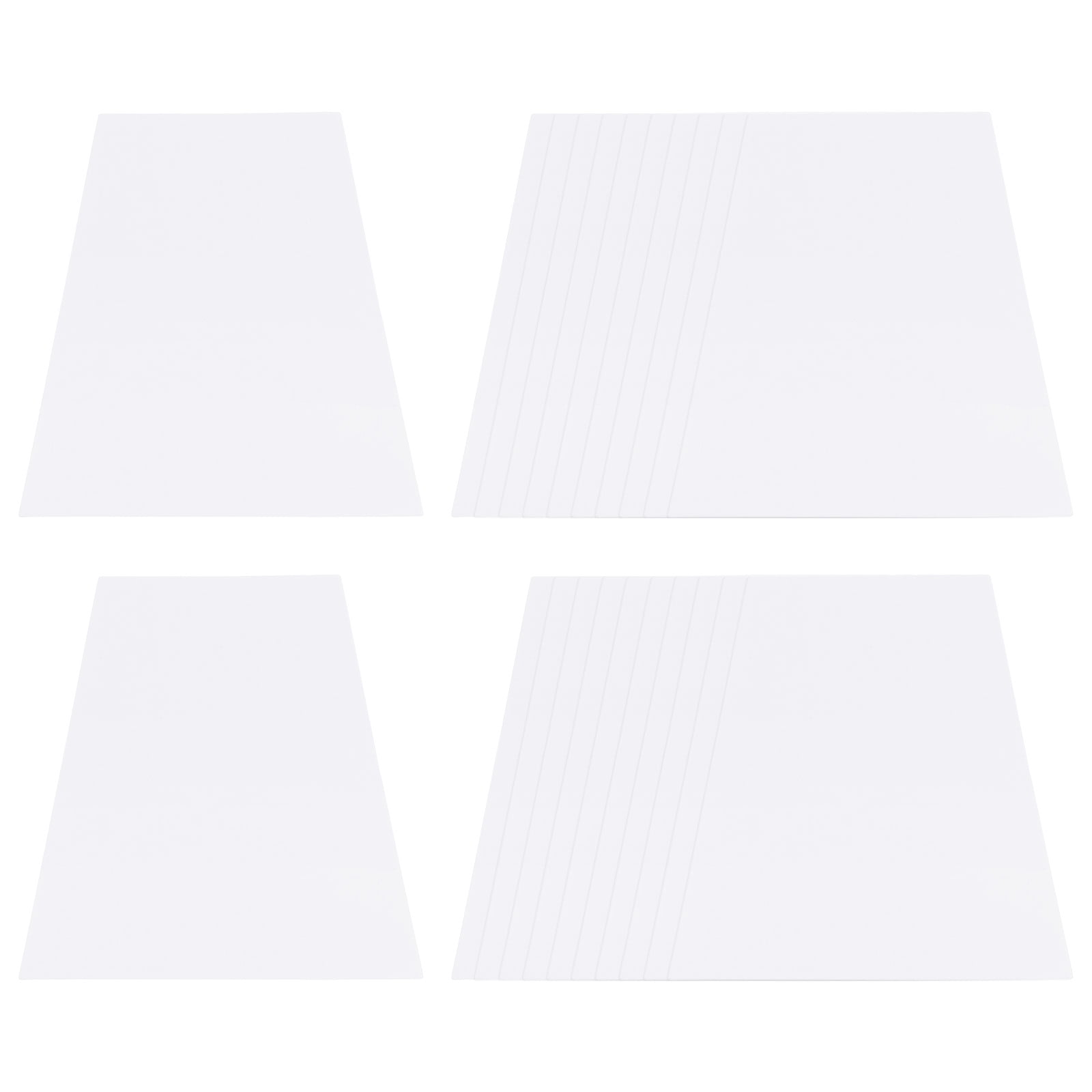 English Paper Piecing Trapezoid Shapes for Sewing, 200 Count - Walmart.com