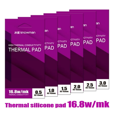 Graphics Card Cooling 15W/MK thermal pad Heat Dissipation Silicone Pad CPU/GPU Graphics Card ...