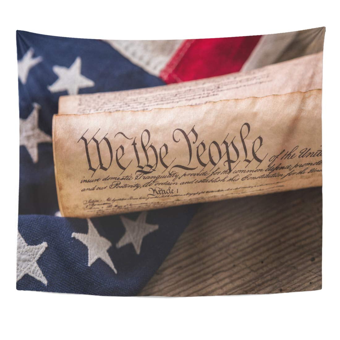 ZEALGNED Americana United States Constitution Rolled in Scroll on ...