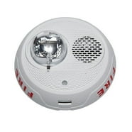 Siemens SLFSWW-F Low-Frequency Sounder Fire Alarm, White Wall Speaker ...