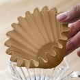 100Count Coffee Paper Filter,Unbleached Coffee Filter,Flat Bottom Paper ...