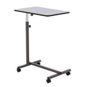 Medline Composite H Base Height Adjustable Overbed Table - Walmart.com