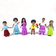 Blue Flower Girl Action Figure Toy, 4 Inch Custom Series Figurines by ...