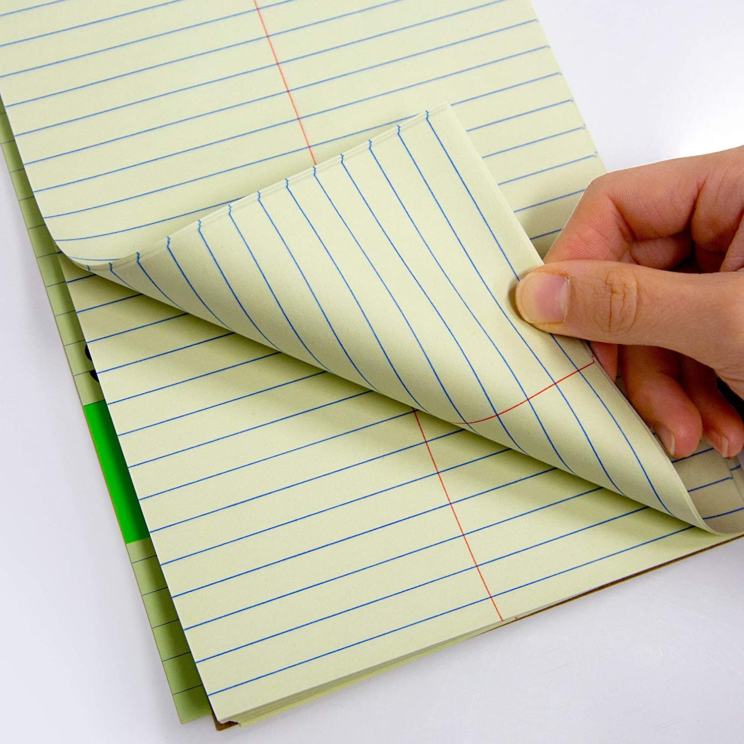 Bazic Green Tint Gregg Ruled Steno Book 70 Sheets, Count 1 – Paper ...