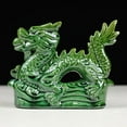 BAOPAI Ceramic Dragon Statue for New Year Blessing Desktop Ornament ...