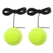 OUNONA 2Pcs Tennis Ball Rubber Tennis Ball Practice Tennis Ball ...