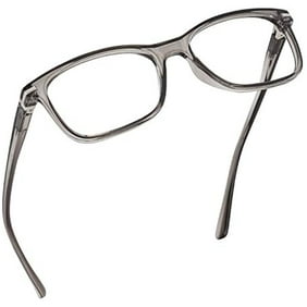 6 Pack Reading Glasses by BOOST EYEWEAR, Clear Half Rim Frames, for Men ...