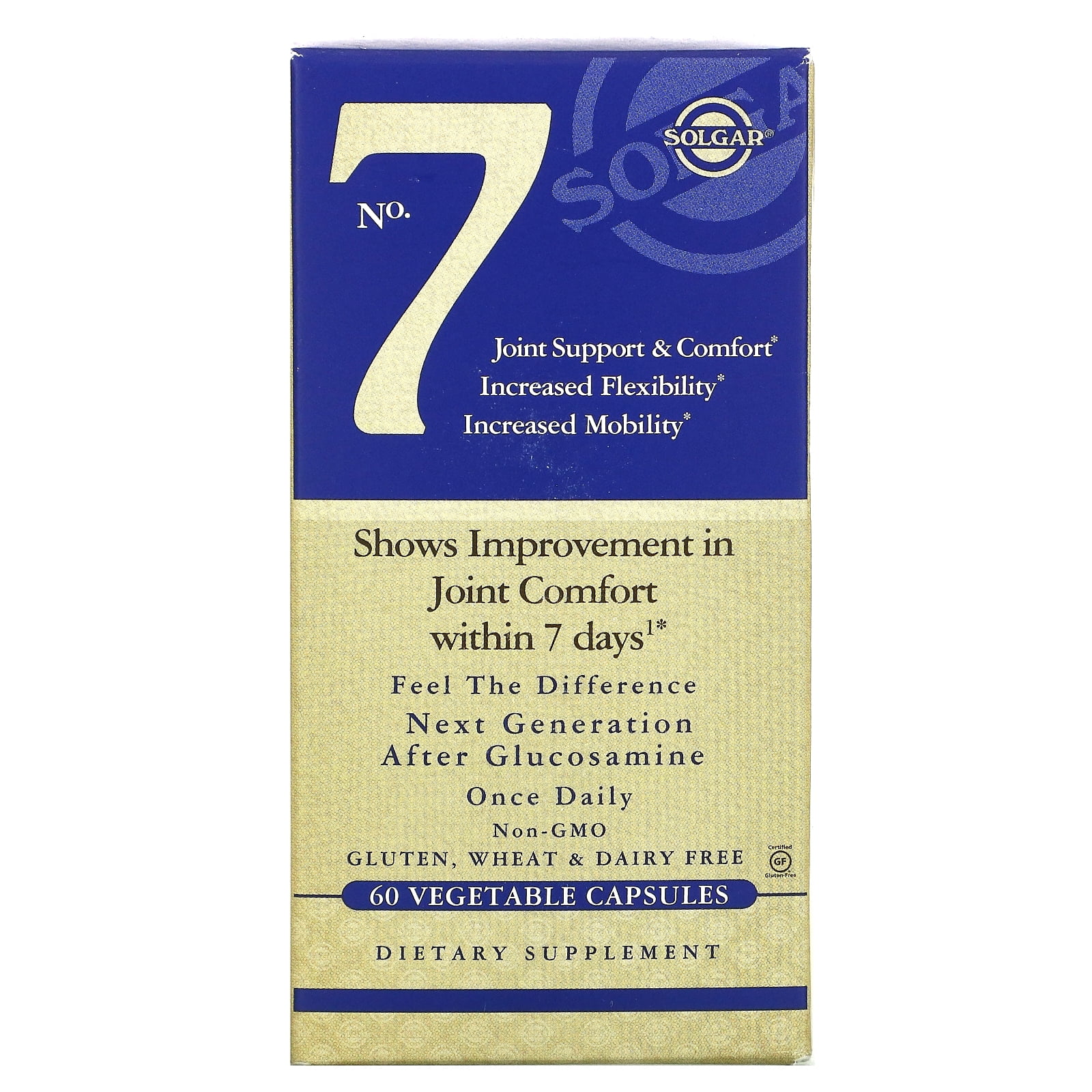 Solgar - No. 7 Joint Support - 60 Capsules - Walmart.com