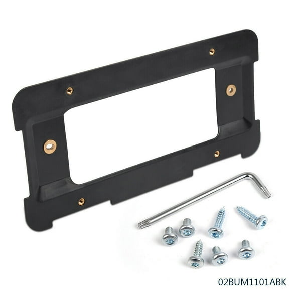 License Plate Mounting Bracket