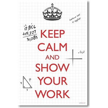 Math Symbols Colossal Concept Poster - Walmart.com