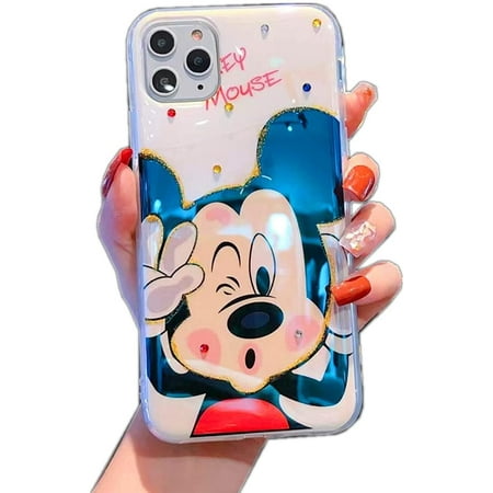 Compatible with iPhone 12 Pro Max Case Girls Boys Women Kids Mickey ...
